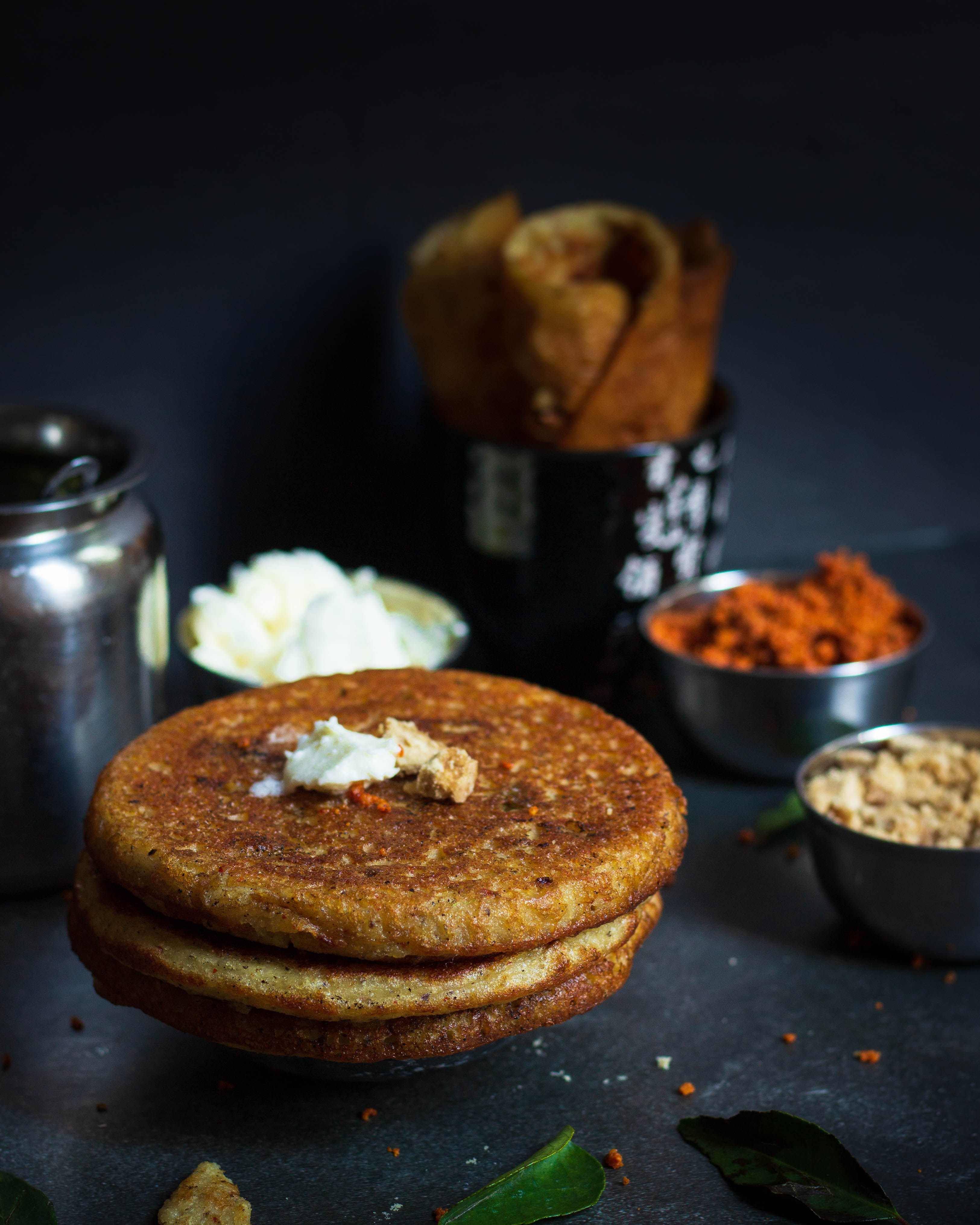 Thavalai Adai | Adai | Lentil Pancakes - A Mom's Cookbook