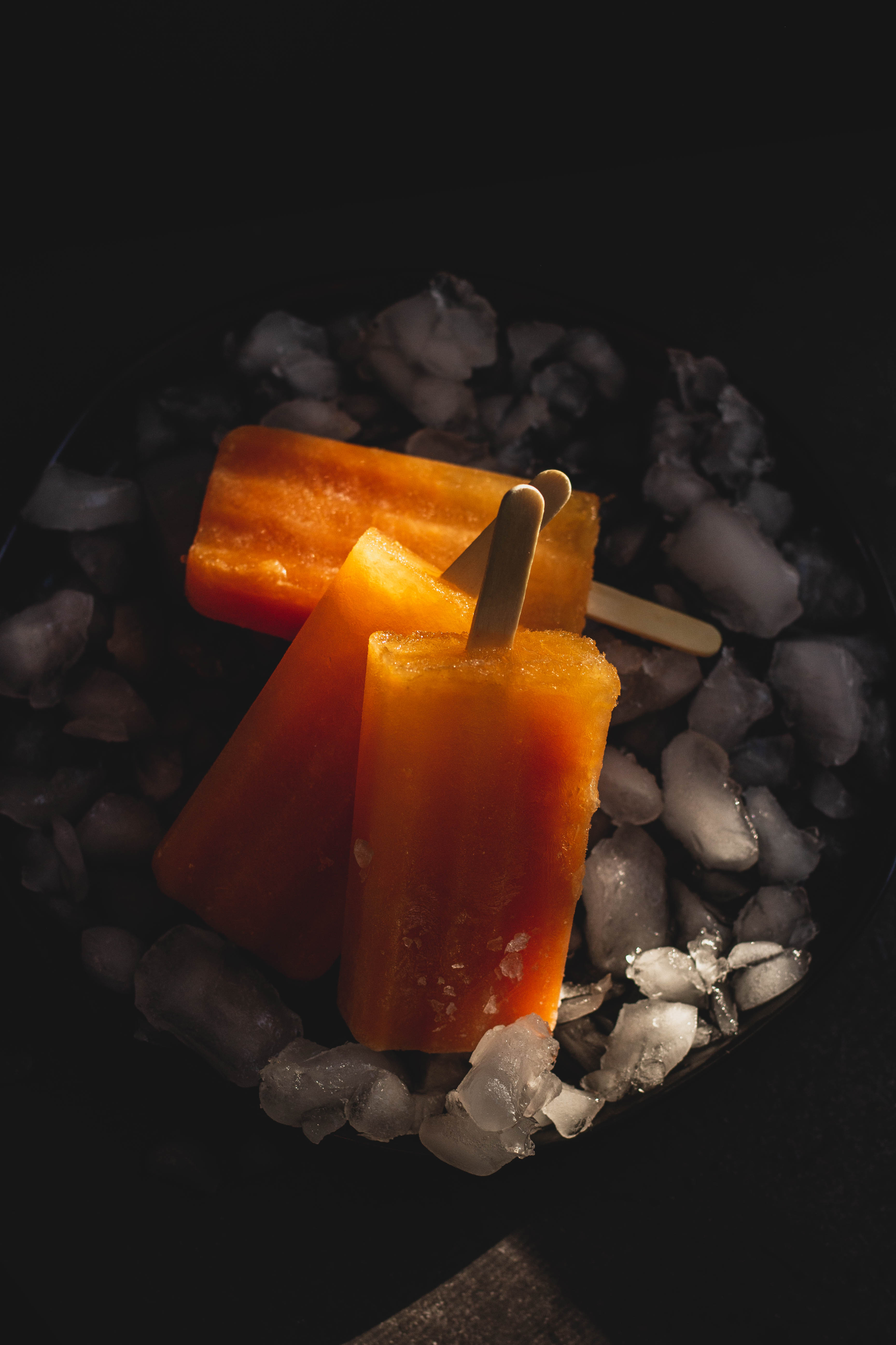 Orange-Carrot-Turmeric Popsicles - A Moms Cookbook
