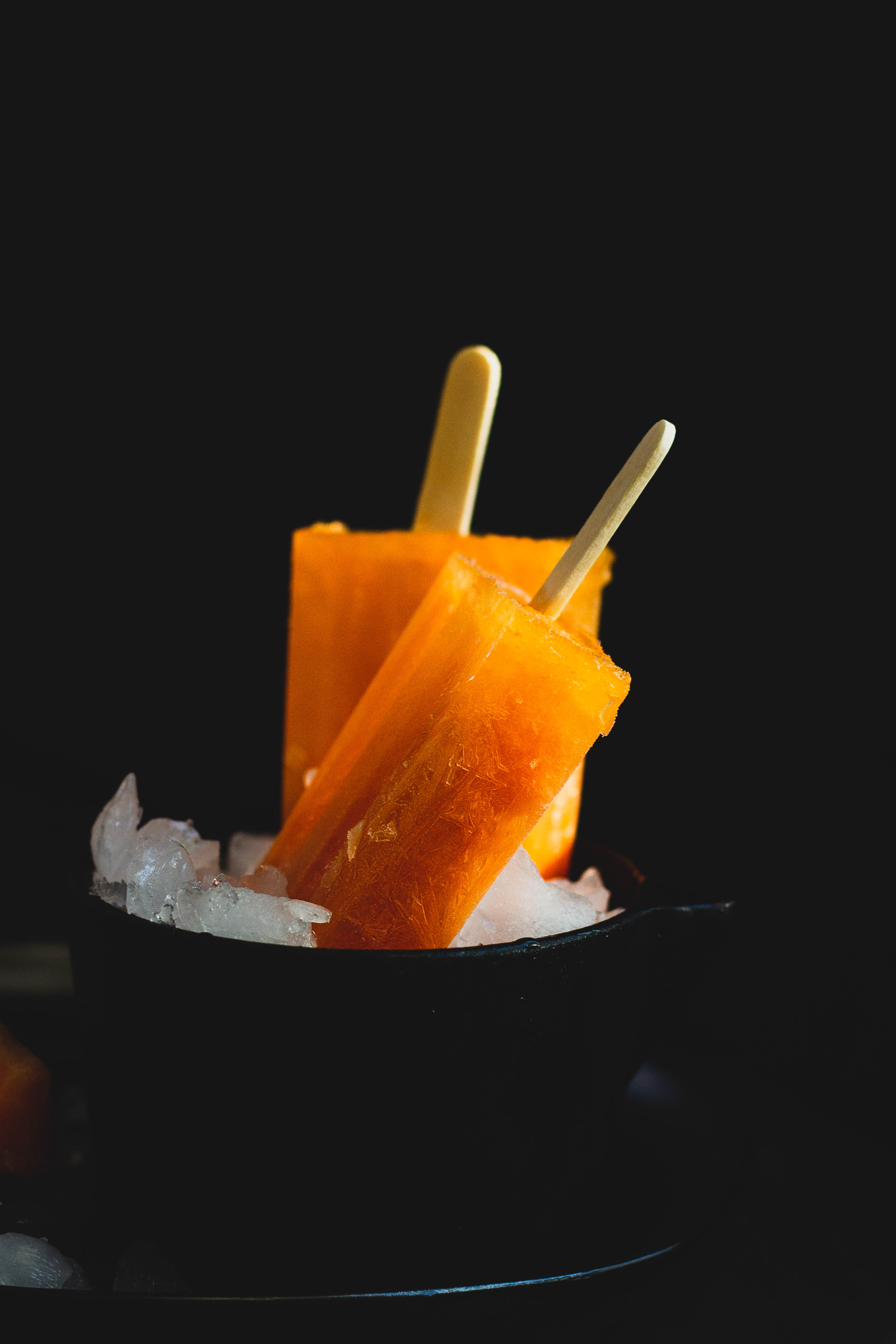Orange-Carrot-Turmeric Popsicles - A Moms Cookbook